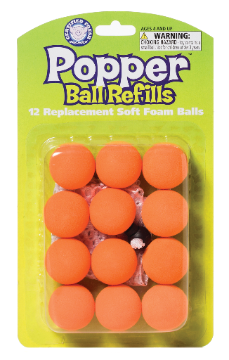 Squeeze Poppers Refills, Orange – Toys on the Square