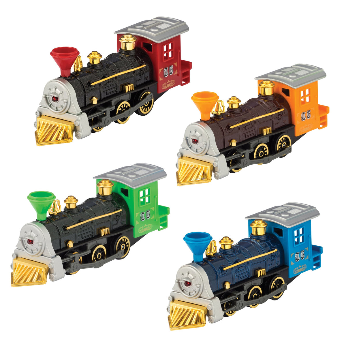 Diecast Large Locomotives assorted colors – Toys on the Square