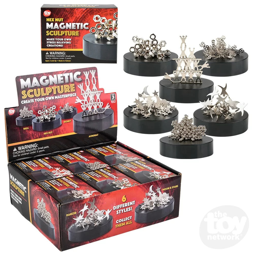 Hex Nut Magnetic Sculpture – Toys on the Square