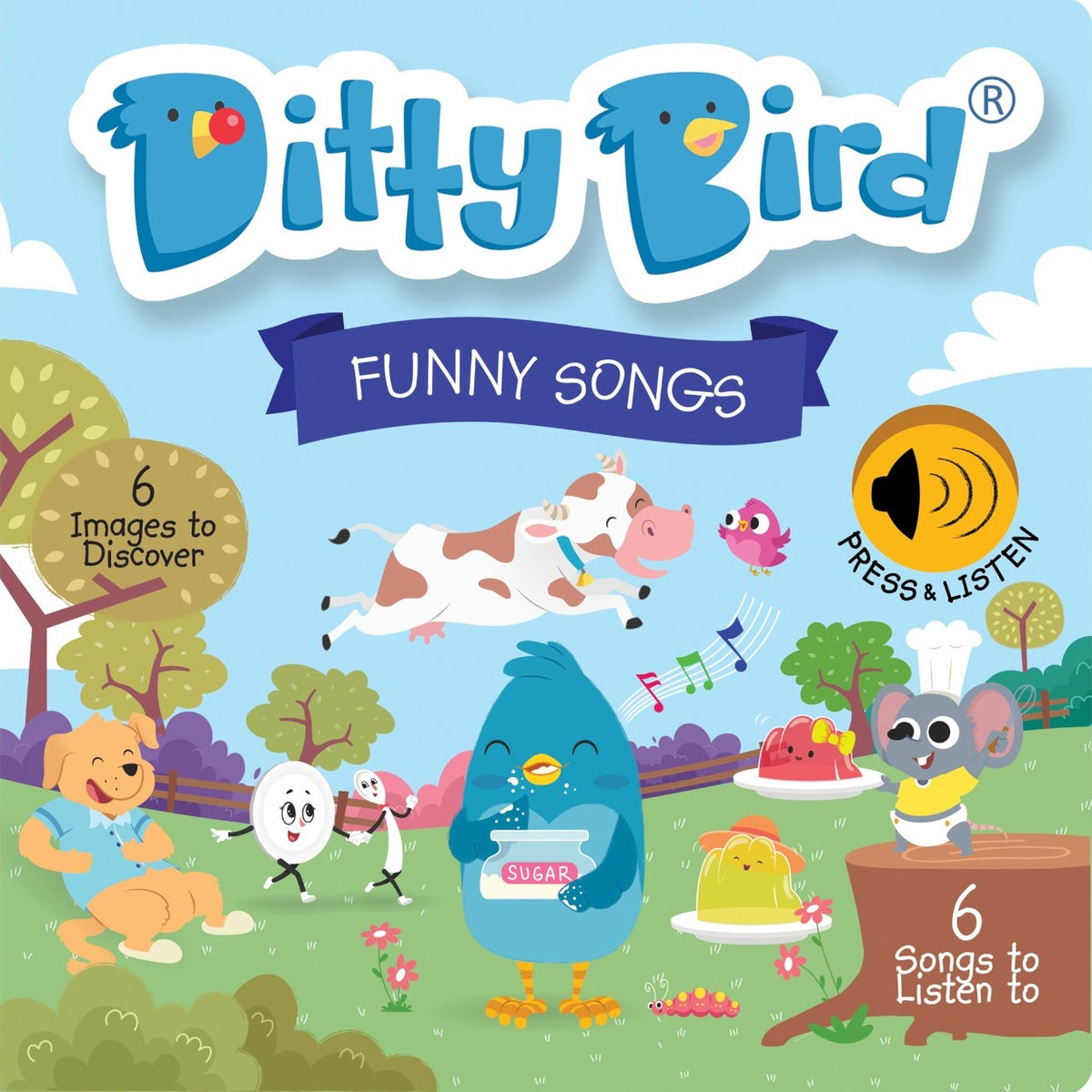 DITTY BIRD Sound Book: Funny Songs – Toys on the Square