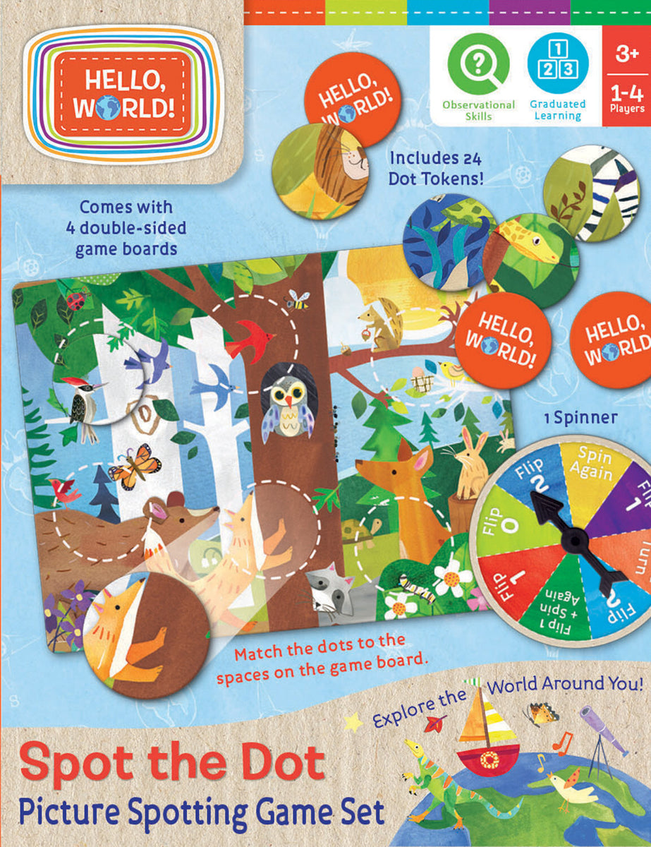 Spot The Dot Picture Spotting Game Set – Toys on the Square