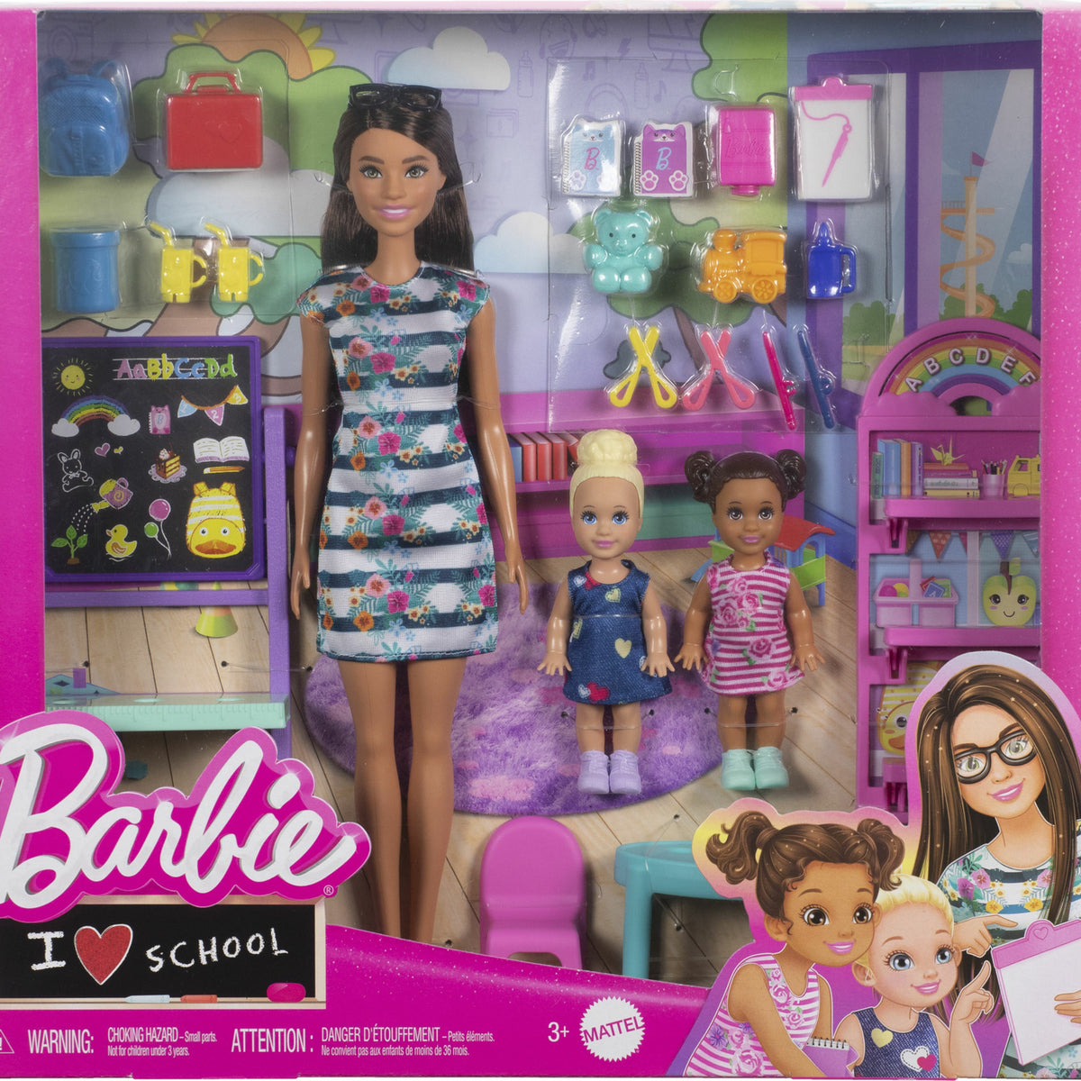 Barbie - Back to School Classroom Playset – Toys on the Square
