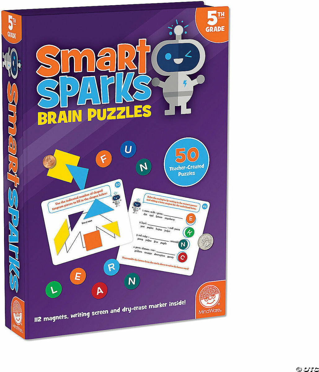 SMART SPARKS: BRAIN PUZZLES GRADE 5 – Toys on the Square